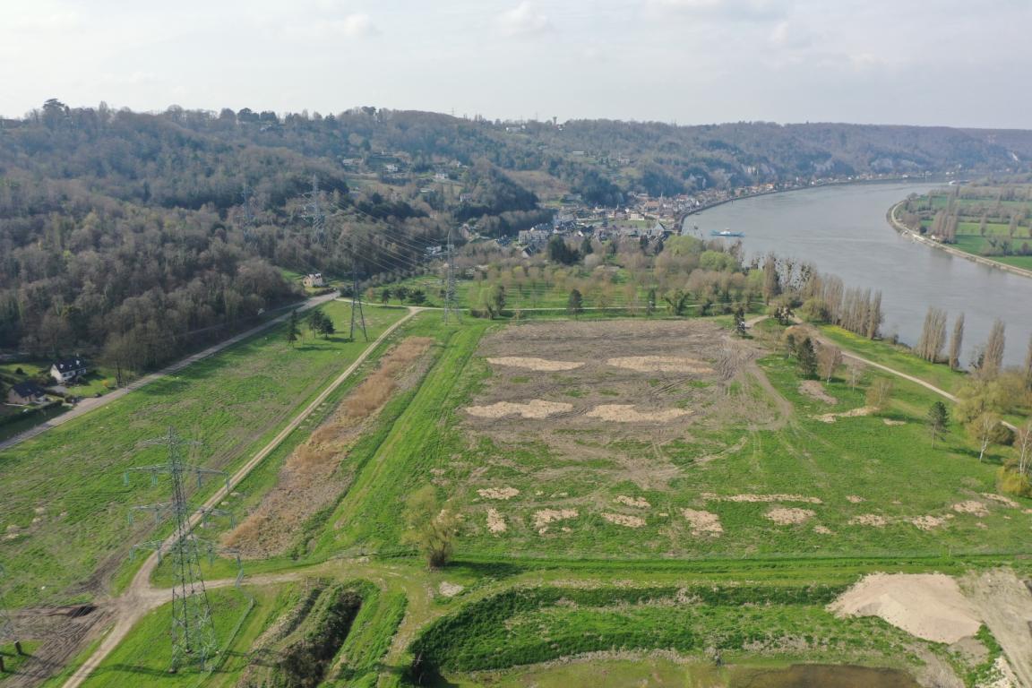 Plus de 700 arbres plantés à Moulineaux et La Bouille | HAROPA PORT