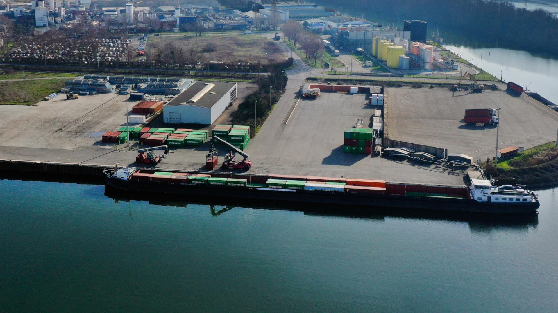 Le projet d'extension du port de Limay-Porcheville | HAROPA PORT